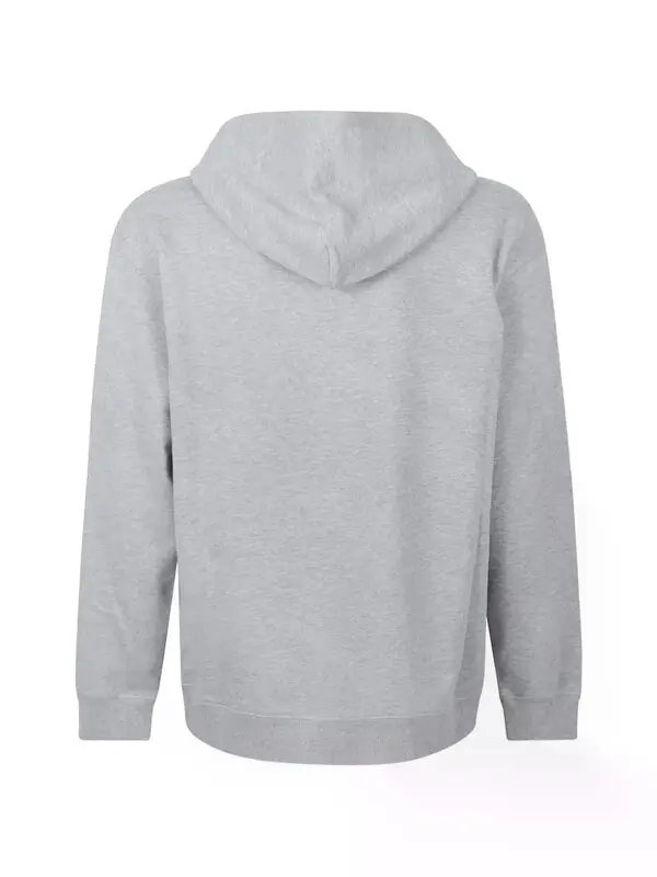 Valentino Garavani Vlogo Embroidered Hoodie - Grey