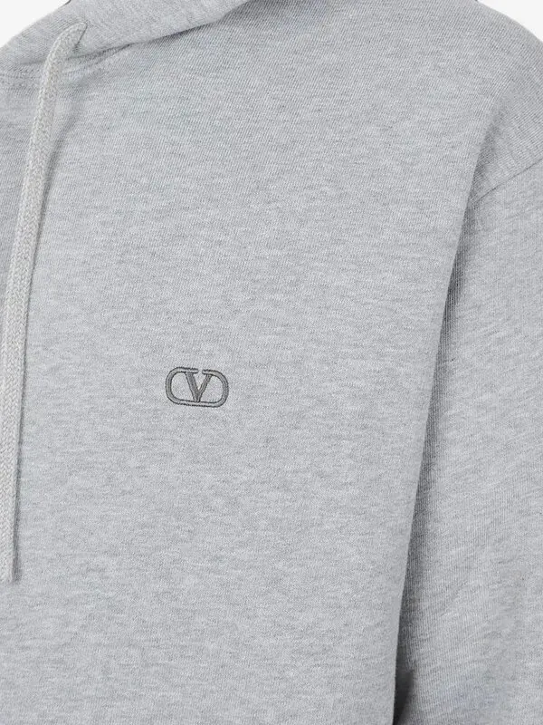 Valentino Garavani Vlogo Embroidered Hoodie