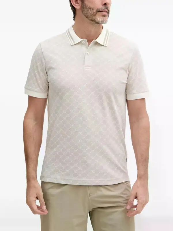 JOOP! Jessino Monogram-pattern Polo Shirt