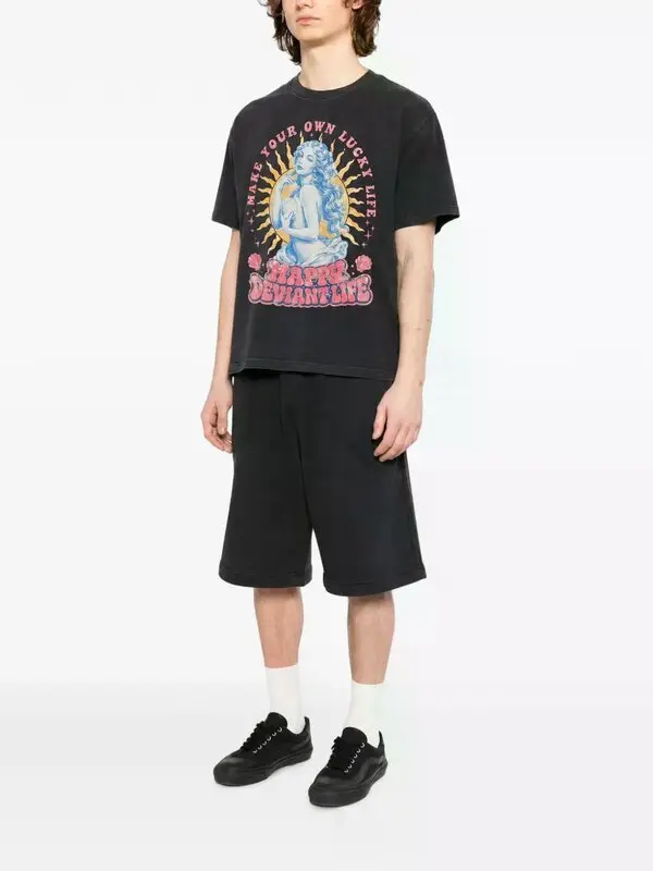 MELT Graphic-print Cotton T-shirt