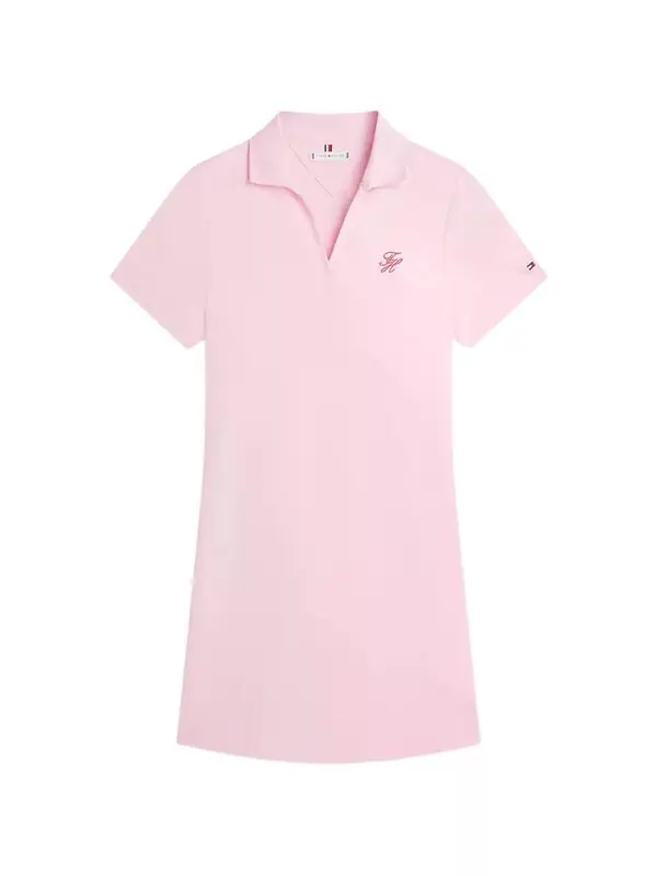 Tommy Hilfiger Open-neck Mini Dress - Pink