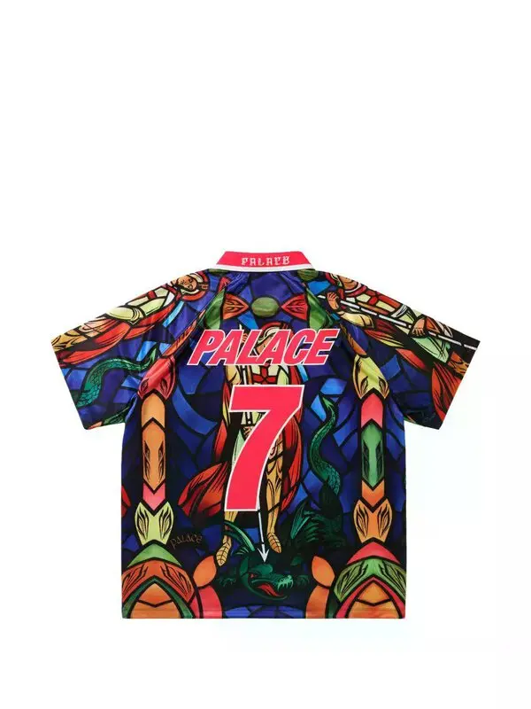 Nike X Palace England Graphic-print Football Jersey - Blue