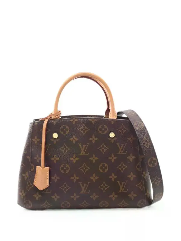 LOUIS VUITTON 2017 Bb Montaigne Two-way Handbag