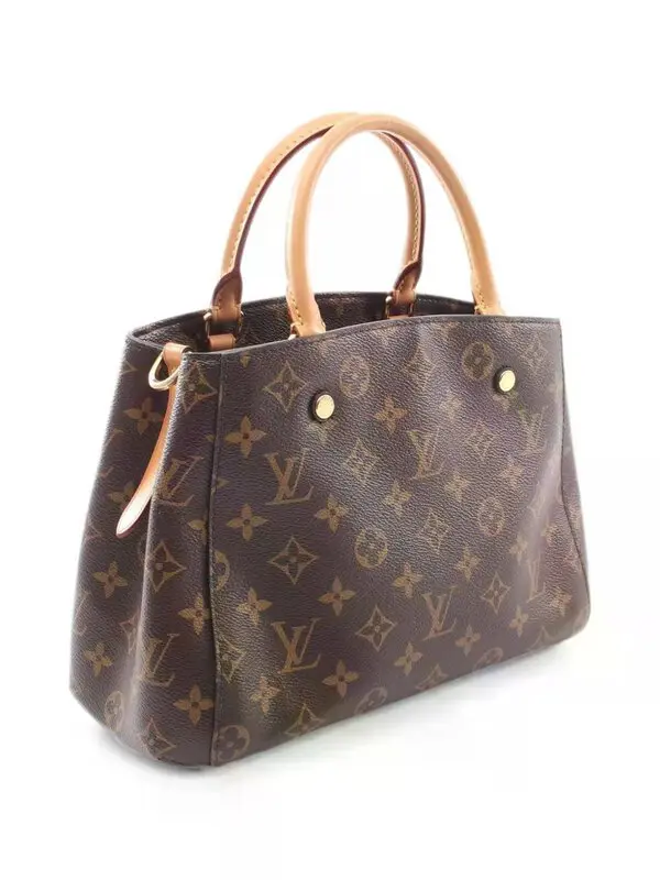 LOUIS VUITTON 2017 Bb Montaigne Two-way Handbag