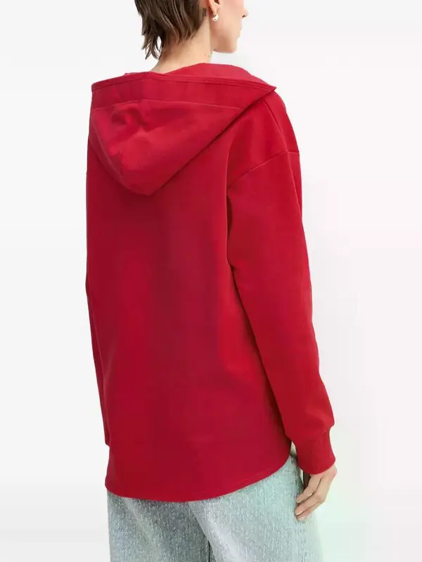 JOOP! Tristani Logo-drawstring V-neck Hoodie