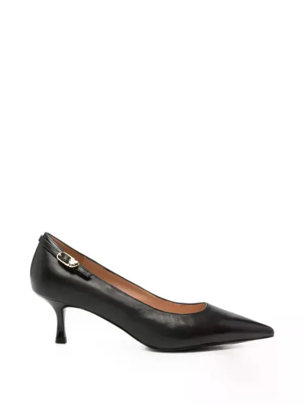 Moschino Pointed-toe Leather Pumps