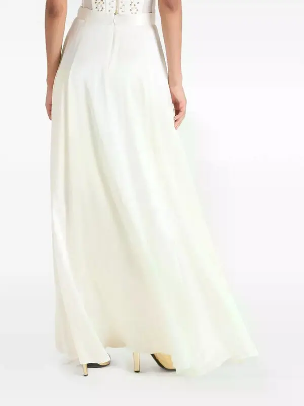 TEMPERLEY LONDON Amerie Satin Maxi Skirt