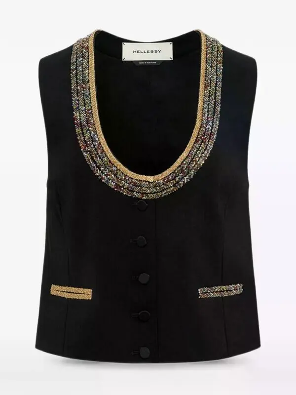 Hellessy Wes Braided-trim Vest