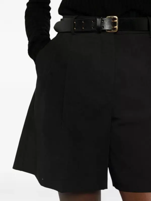 Pinko Pleated Belted Shorts