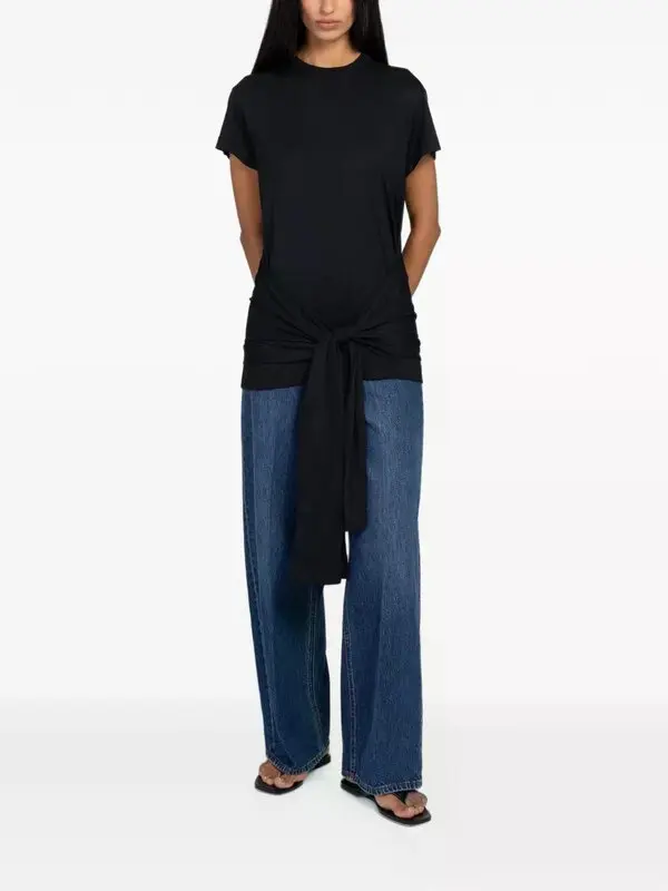 TOTEME Pleated Wide-leg Jeans