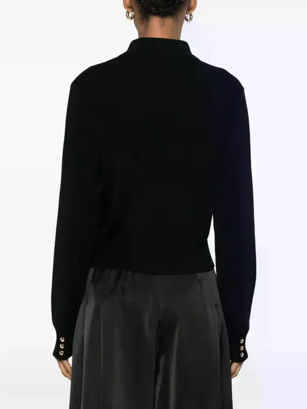 Sandro Button-down Shirt-collar Cardigan
