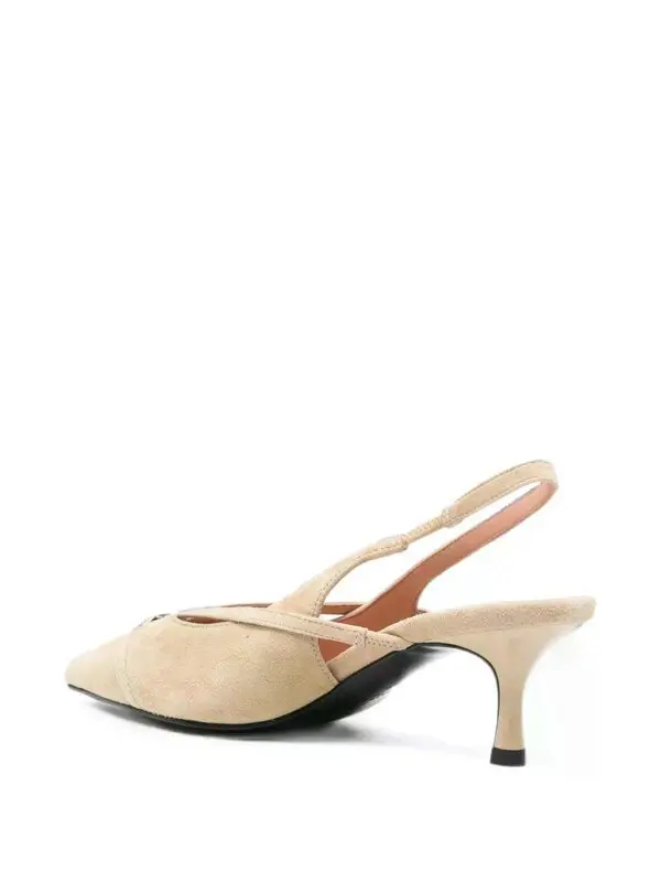 Moschino Heart-plaque Slingback Pumps