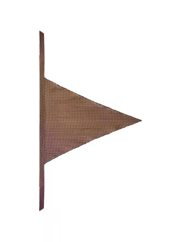 TALLER MARMO Casablanca Fringed Headscarf - Brown
