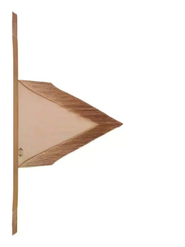 TALLER MARMO Bonny Spirito Fringed Headscarf - Brown