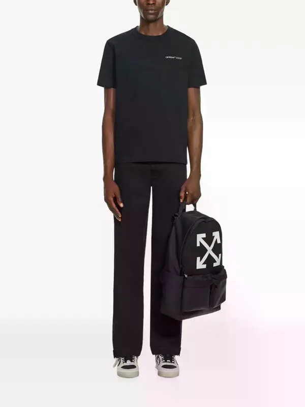Off-White Logo-print T-shirt - Black
