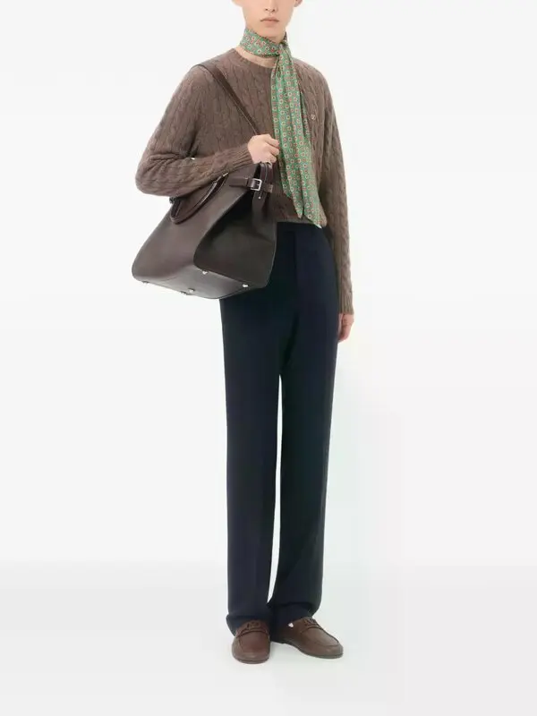 Valentino Garavani Antibes Duffle Bag In Grained Leather
