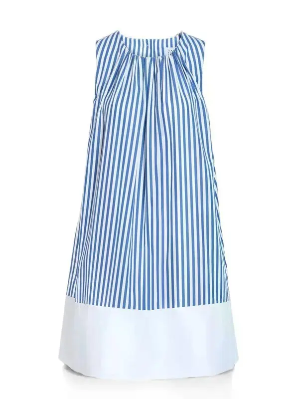 Tanya Taylor Hallie Striped A-line Mini Dress