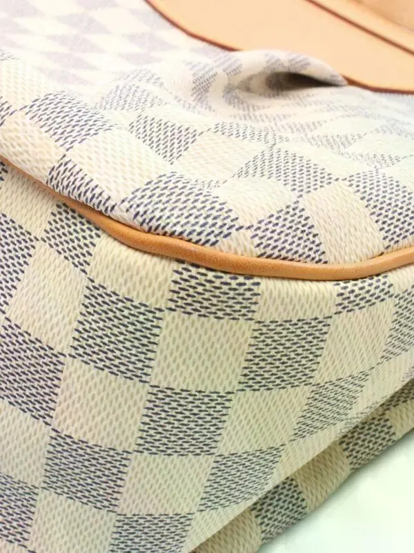 LOUIS VUITTON 2011 Mm Siracusa Damier Azur Crossbody Bag - White
