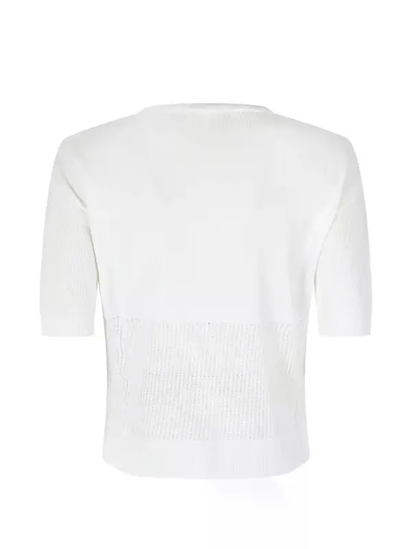 Max Mara Celebre Perforated Sweater