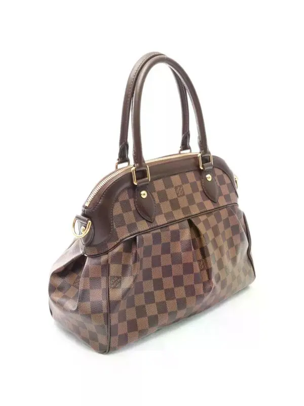 LOUIS VUITTON 2009 Pm Trevi Damier Ebene Handbag