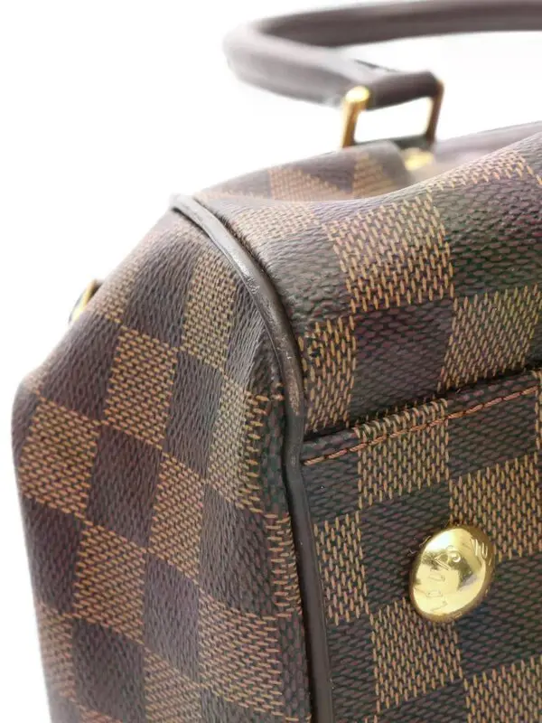 LOUIS VUITTON 2009 Pm Trevi Damier Ebene Handbag