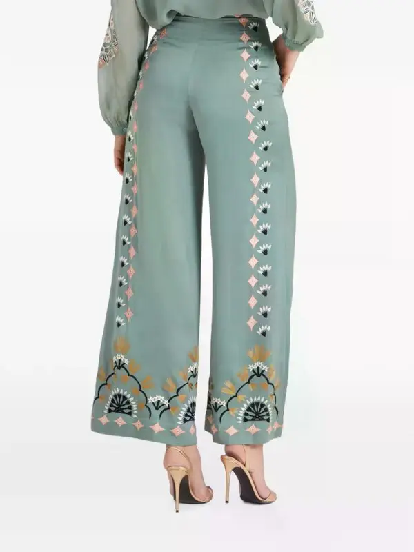 TEMPERLEY LONDON Rosalba Embroidered Trousers