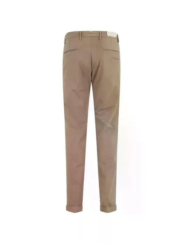 BRIGLIA 1949 Slim-fit Turn-up Trousers