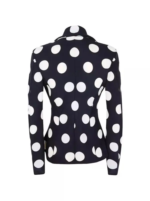 Junya Watanabe Polka-dot Ruffled Blazer