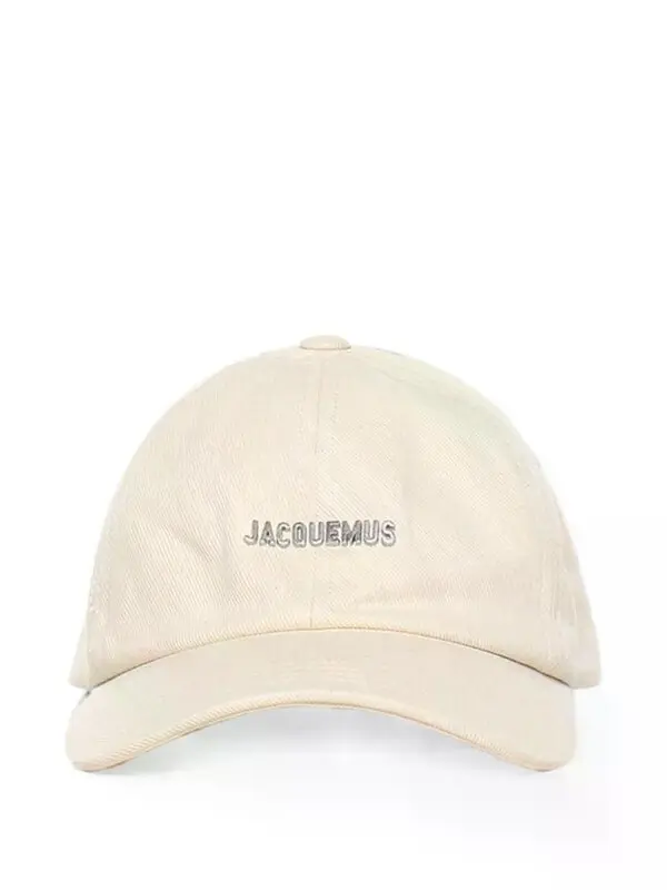 Jacquemus Gadjo Baseball Cap - Neutrals