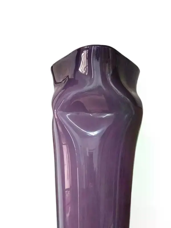 ENZO DE GASPERI Cylindrical-shaped Sculpted Vase