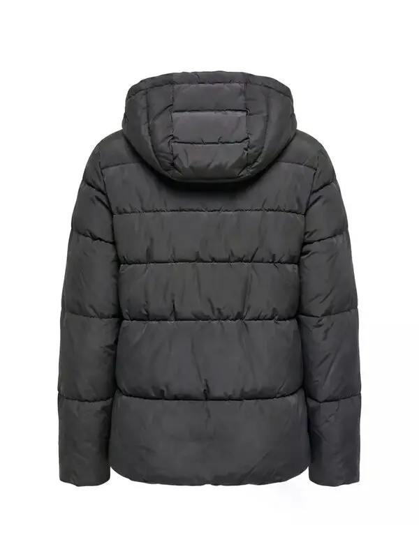 Pinko Quilted Hooded Jacket - Black