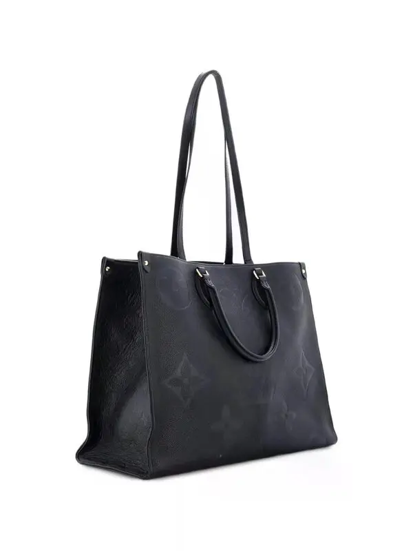 LOUIS VUITTON Onthego Monogram Empreinte Giant Gm Tote Bag - Black