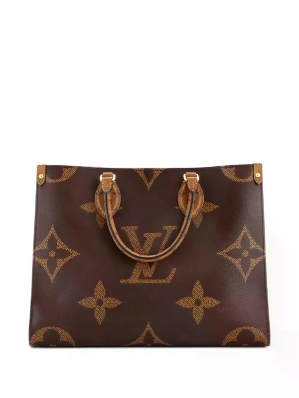 LOUIS VUITTON Giant Monogram Tote Bag - Brown