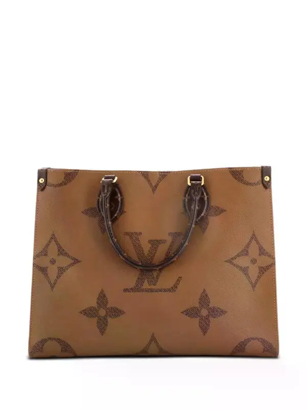 LOUIS VUITTON Giant Monogram Tote Bag - Brown
