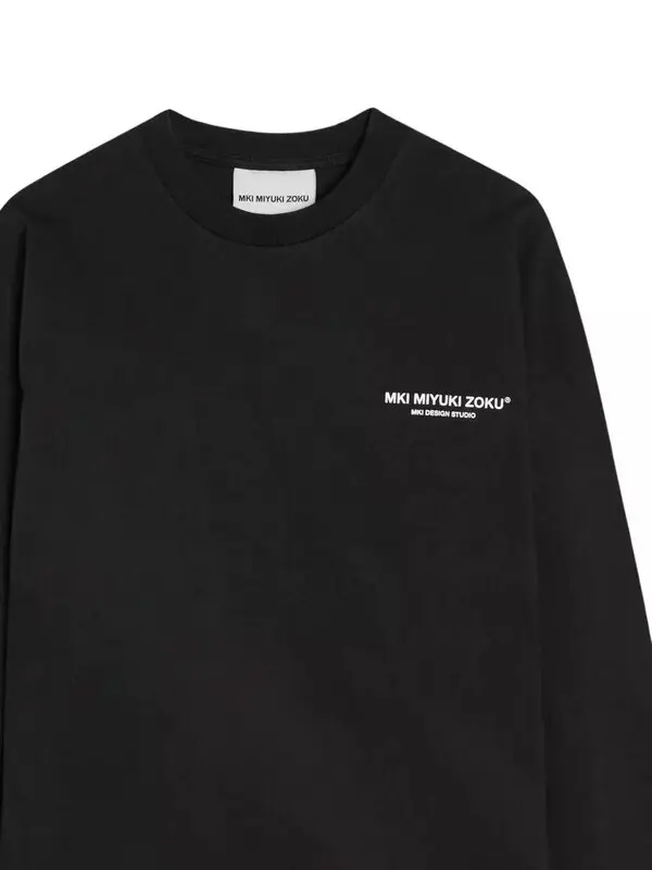 MKI MIYUKI ZOKU Design Studio Logo-print Sweatshirt
