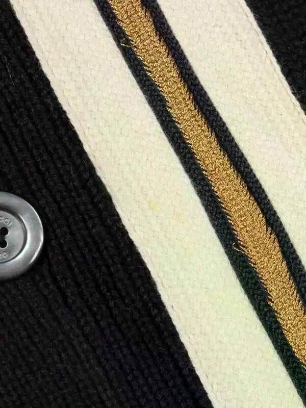 Gucci 2000s Bee Patch Cardigan