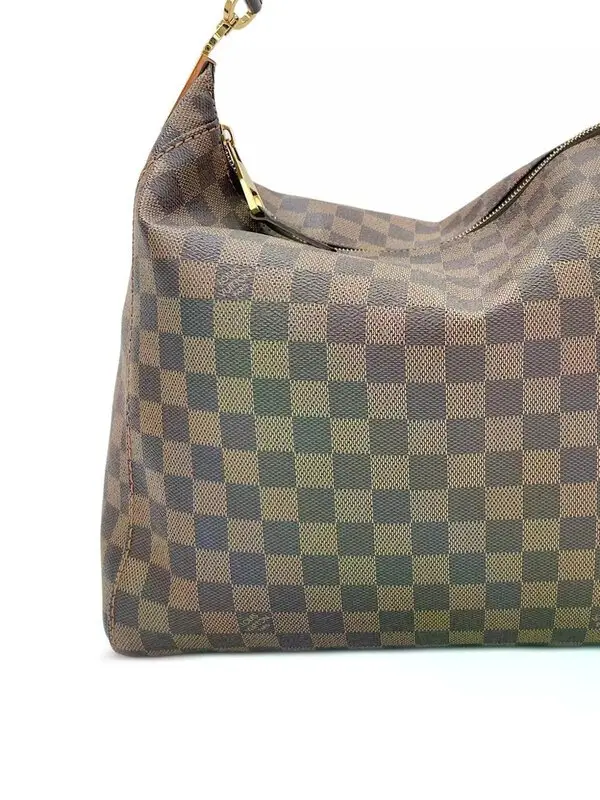 LOUIS VUITTON Damier Ebene Portobello Shoulder Bag - Brown