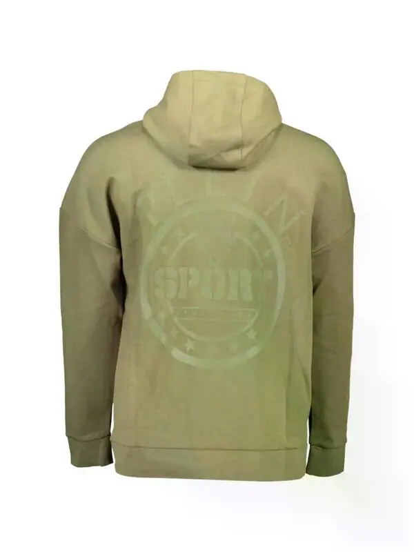 PLEIN SPORT Logo-patch Zip-up Hoodie