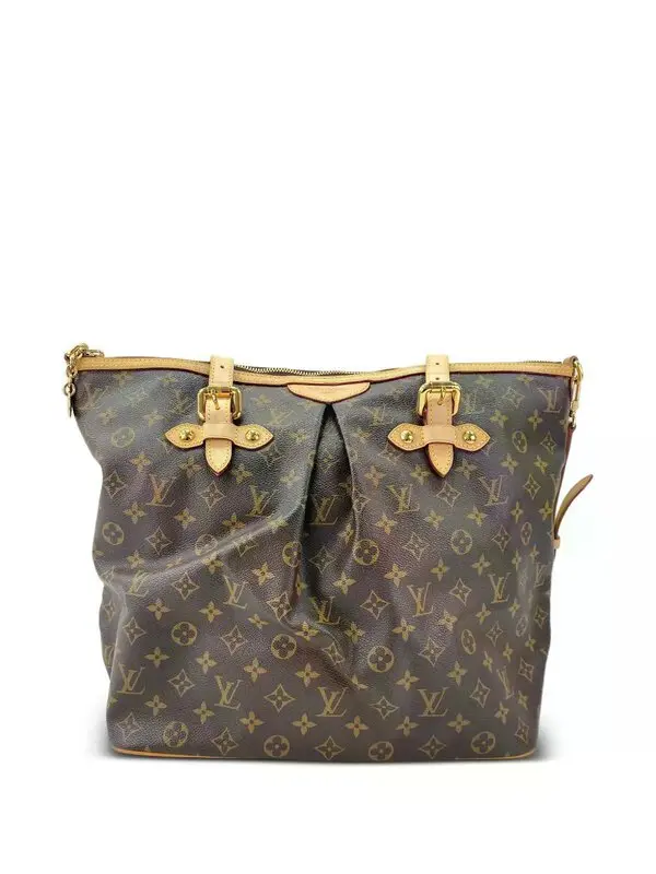 LOUIS VUITTON Palermo Gm Monogram Shoulder Bag - Brown
