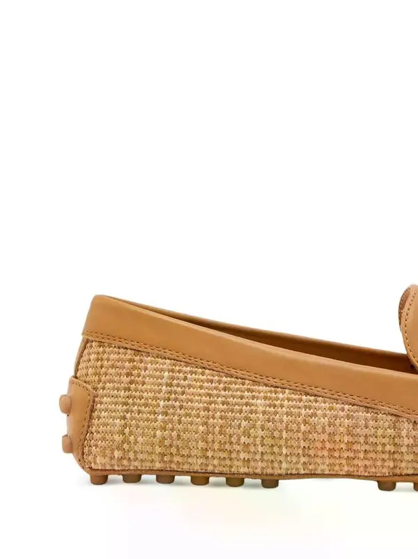 TOD'S Logo-plaque Loafers
