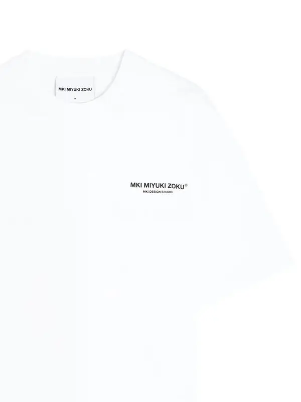 MKI MIYUKI ZOKU Logo-print Short-sleeve T-shirt