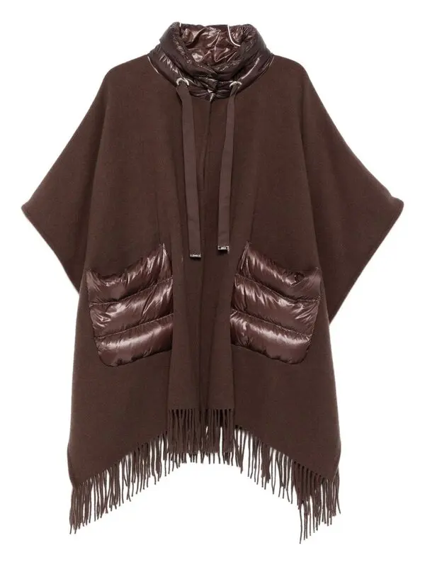 Herno Wool And Nylon Cape