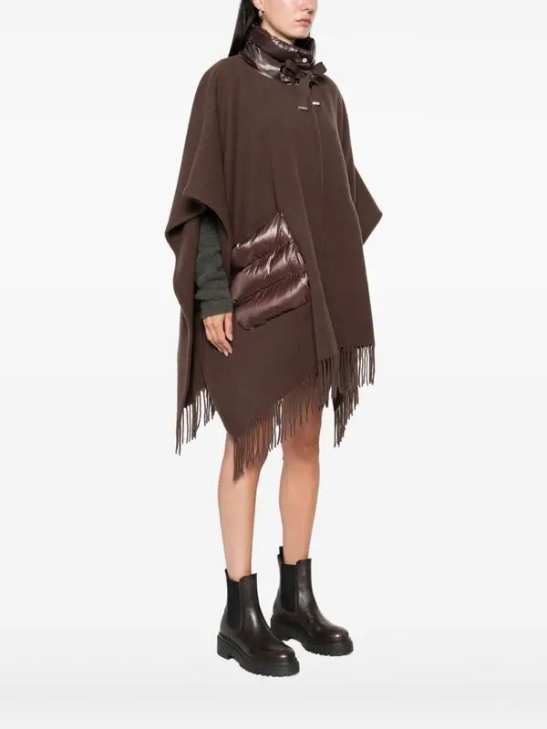 Herno Wool And Nylon Cape