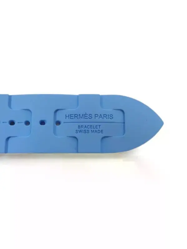 Hermès Kilim Apple 42mm Watch Strap - Blue