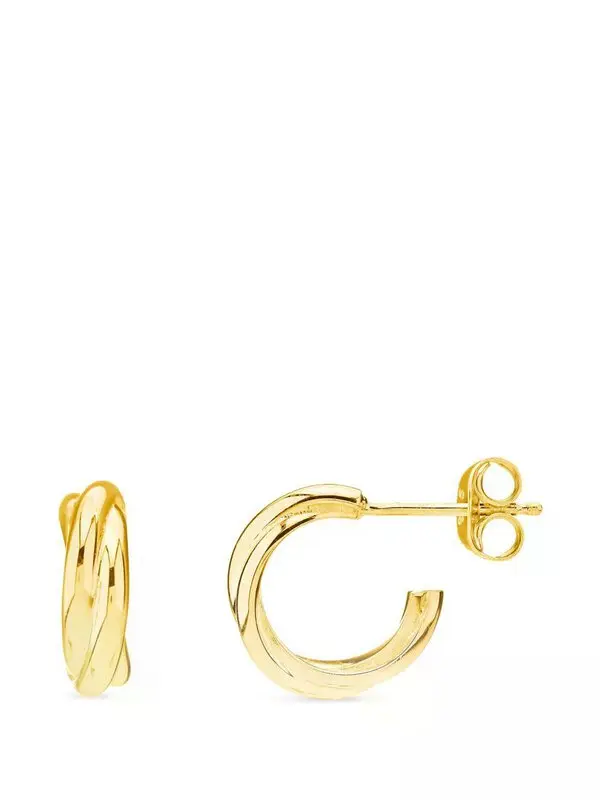 AUREE JEWELLERY Mini Knightsbridge Triple Hoop Earrings - Gold