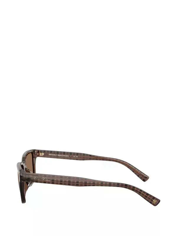 Brooks Brothers Rectangle Frame Sunglasses