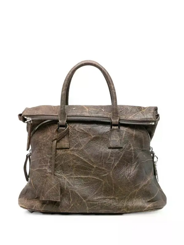MAISON MARGIELA Crinkled Finish Tote Bag