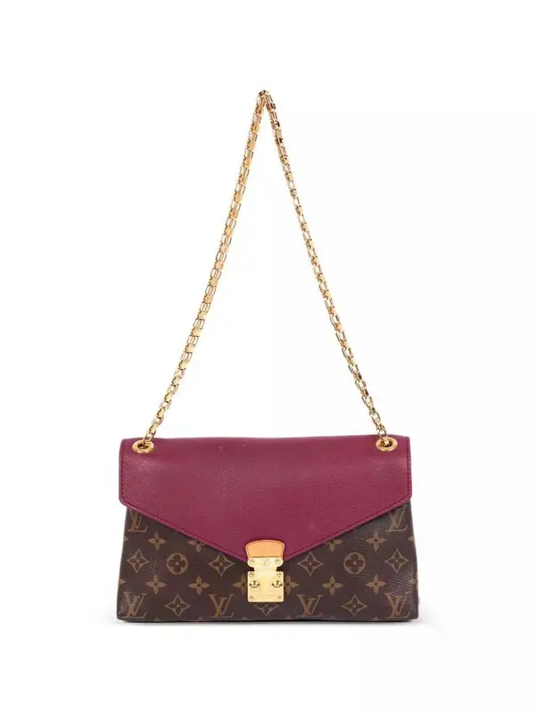 LOUIS VUITTON Pallas Pm Shoulder Bag - Brown