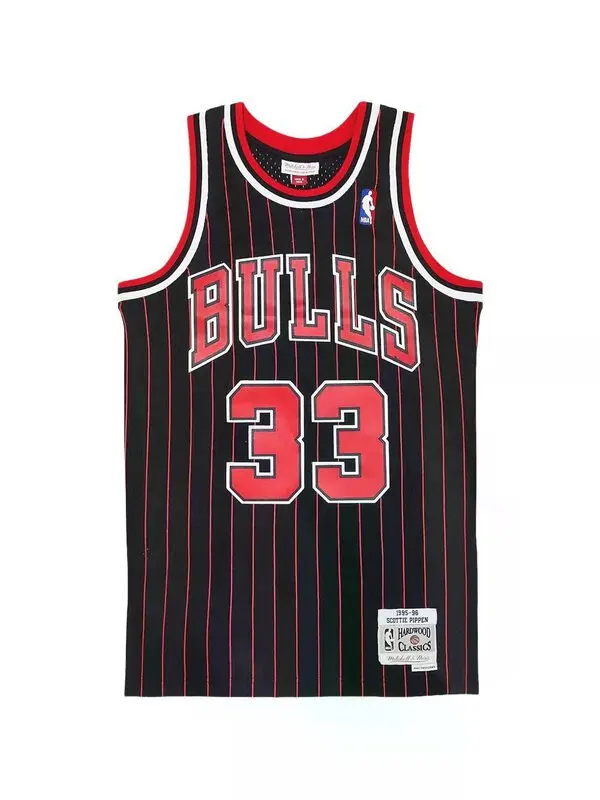 Mitchell & Ness Scottie Pippen Chicago Bulls 1995-96 Swingman Tank - Black