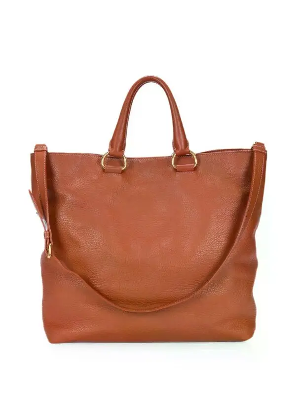 Prada Leather Tote Bag